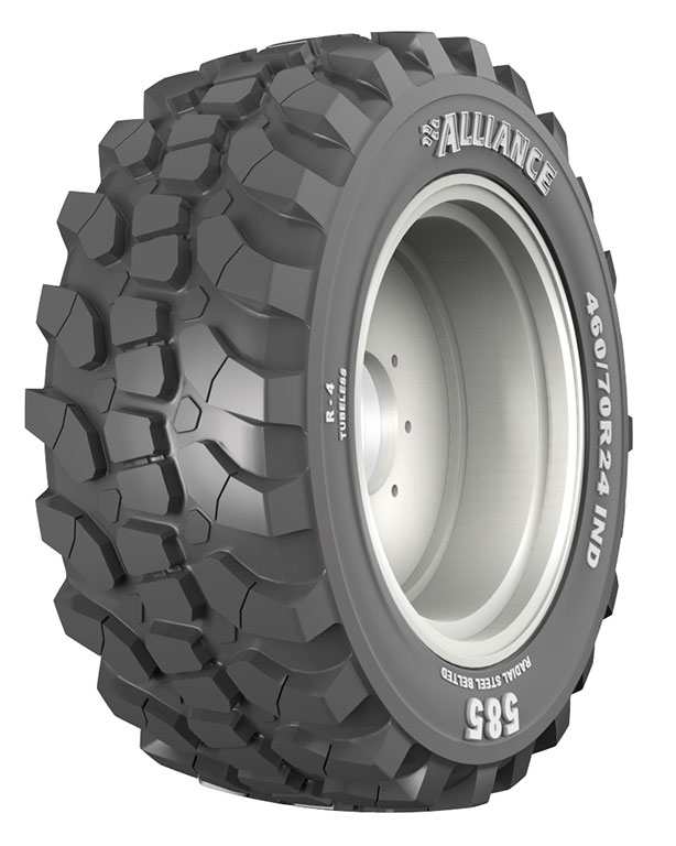 Manitou homologa los neumáticos Alliance 585 como opción en primera ...