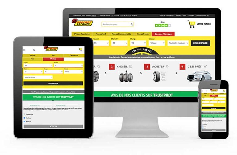 La red de talleres Confortauto lanza su nueva tienda online en Marruecos para la venta directa ...