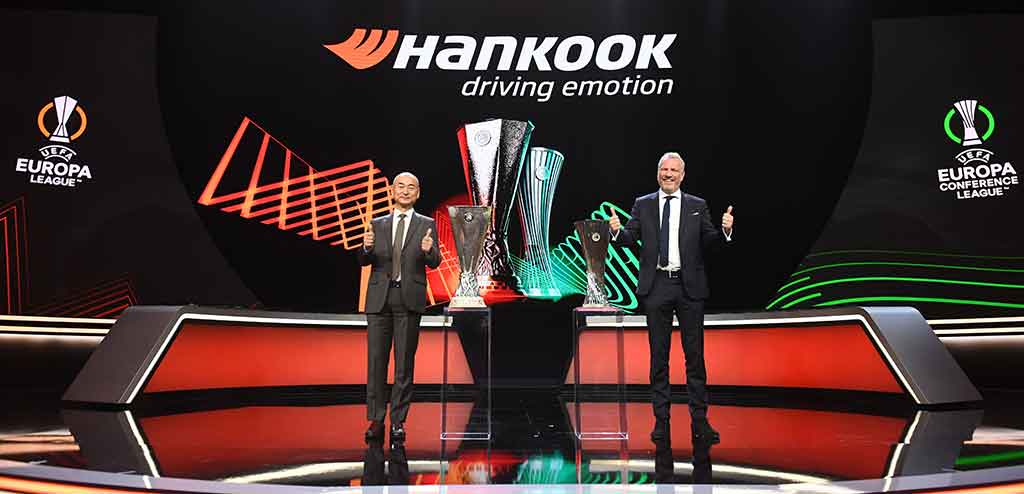Hankook renueva su patrocinio con la UEFA hasta la temporada 2023/2024