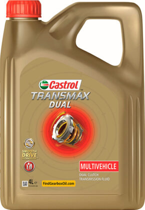 Castrol TransMax Dual Multivehicle, lubricante para transmisiones de doble embrague