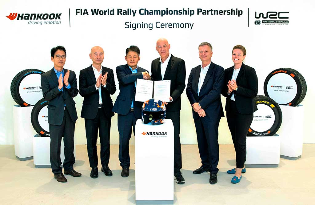 Hankook, nuevo proveedor exclusivo de neumáticos para el ‘FIA WRC' 2025 ...